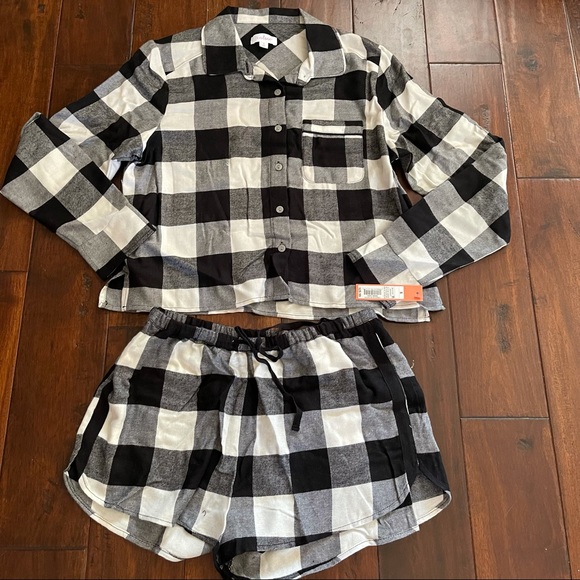 Target | Intimates & Sleepwear | Colsie Plaid Pajama Set Small | Poshmark
